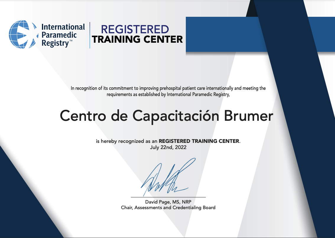 Reconocimientos - Centro de Capacitación BRUMER